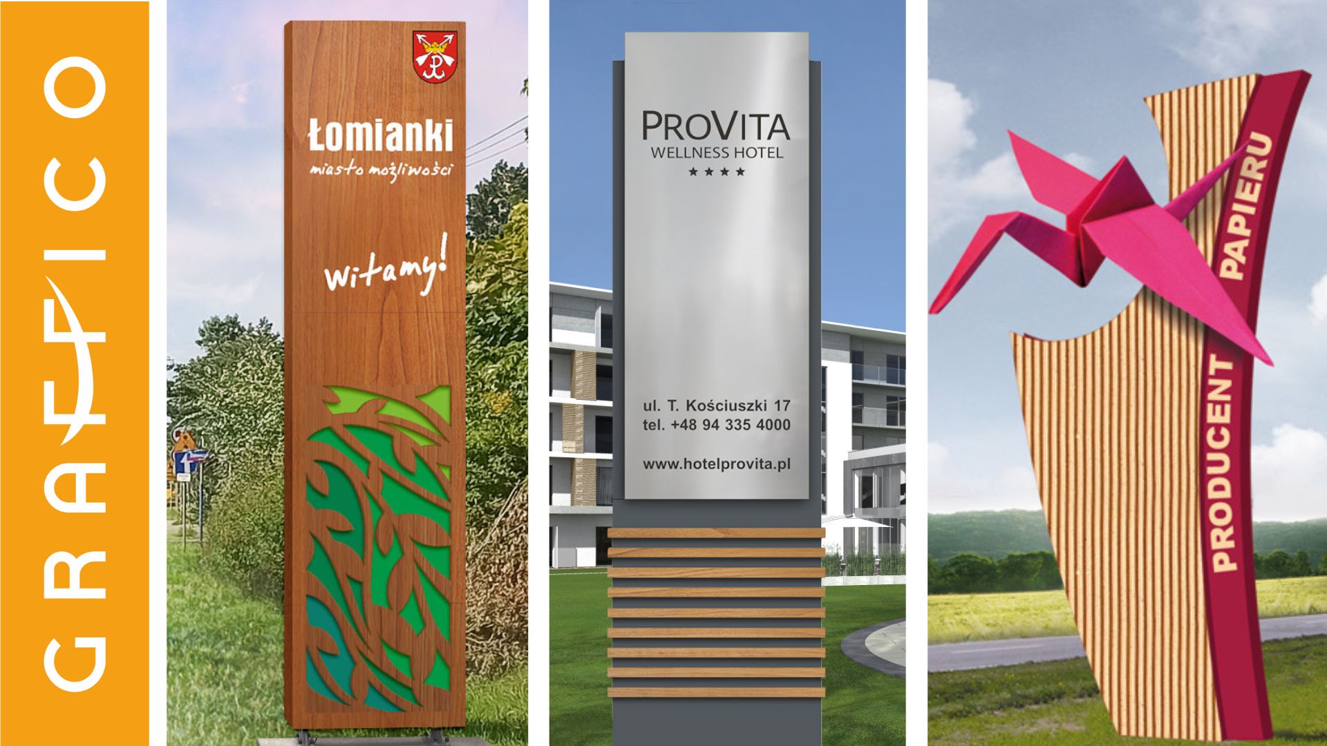 Pylon reklamowy jako element architektury miejskiej: Zestawienie ...
